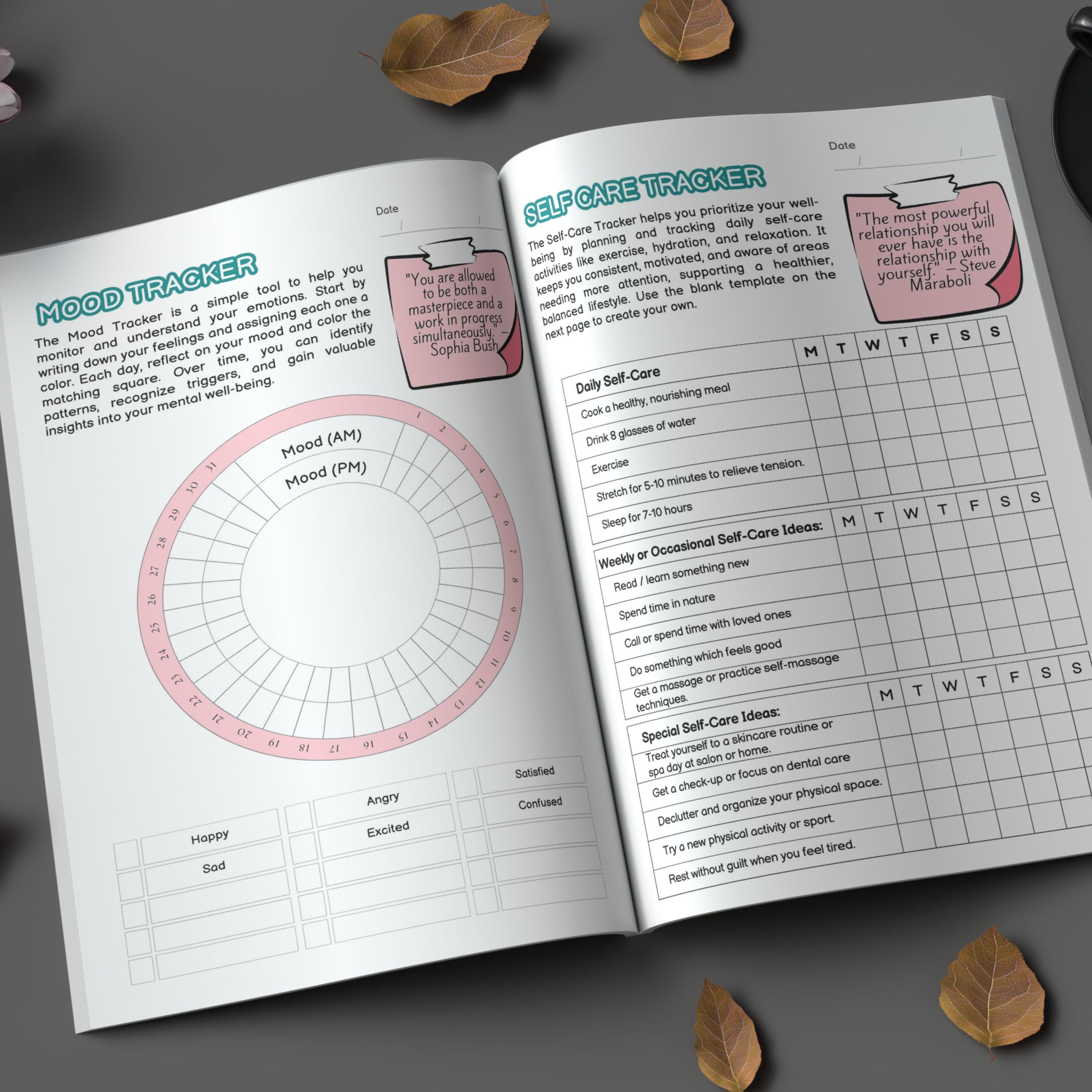 Self-love Planner PDF | Printable Self-care Journal | Daily & Weekly ...