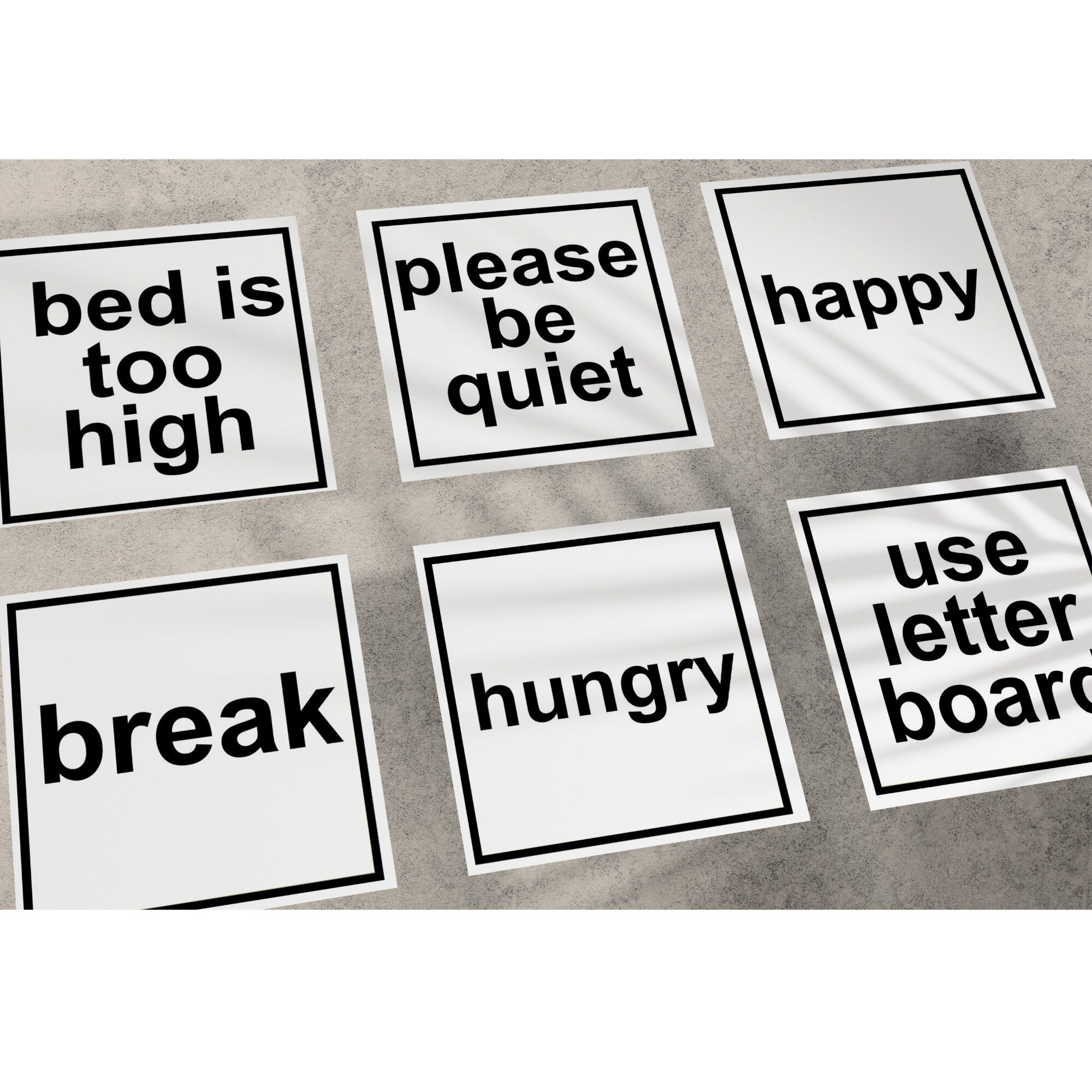 Printable Communication Cards,non-verbal Communication Cards for ...