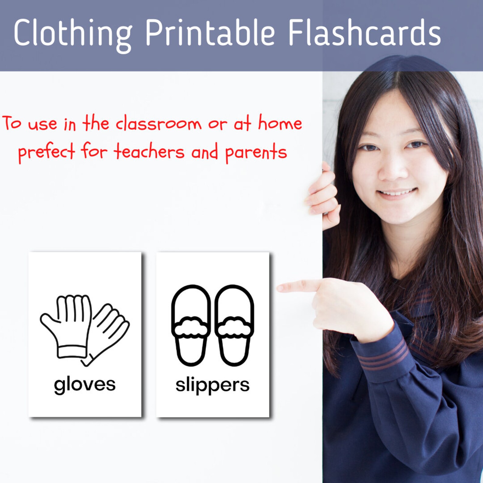 Printable Clothing Flashcards, Printable Clothing Coloring Pages ...