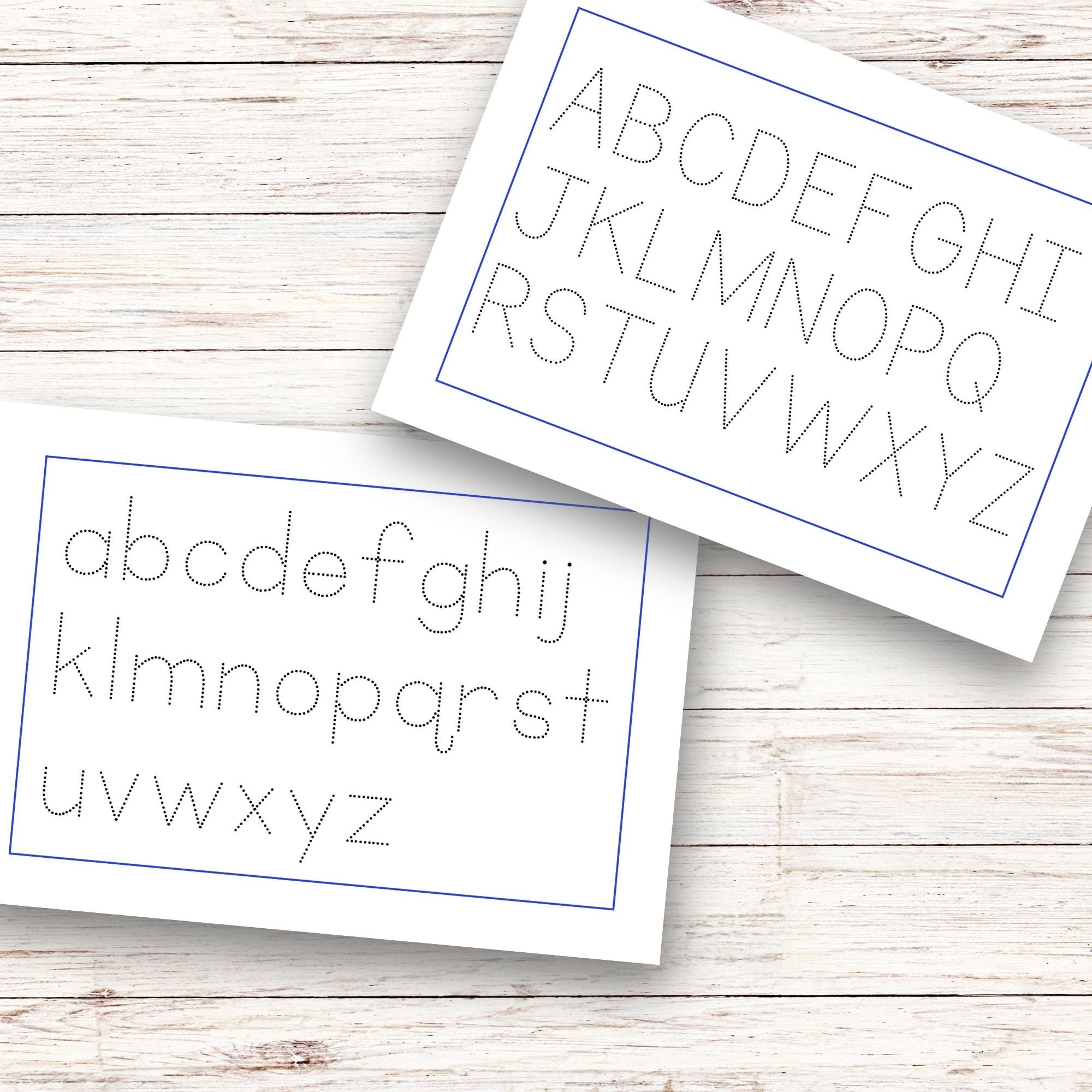 Alphabet Flashcards, ALPHABET Tracing Cards, Letter Formation, Fine ...