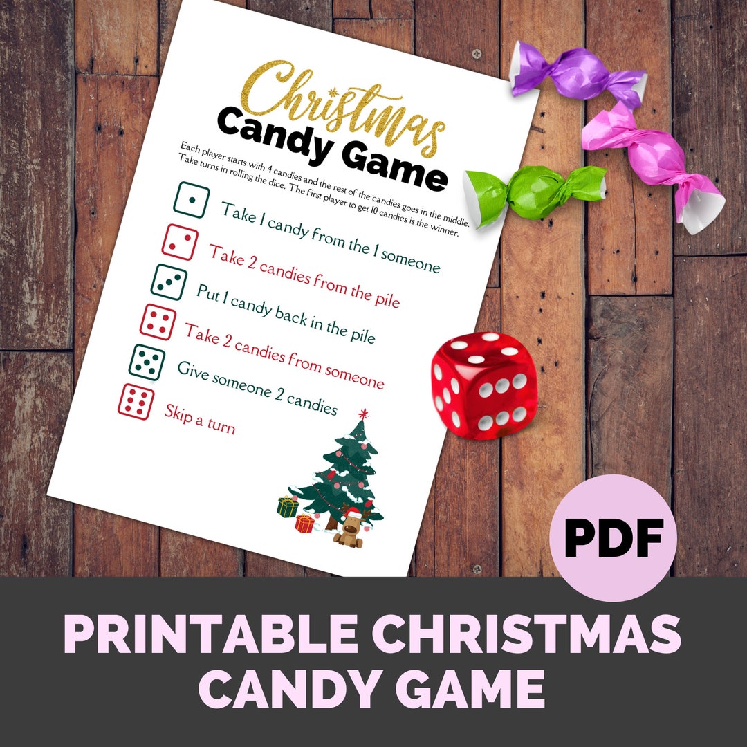 PRINTABLE Christmas Games, Printable Festive Games, Office Xmas Games ...