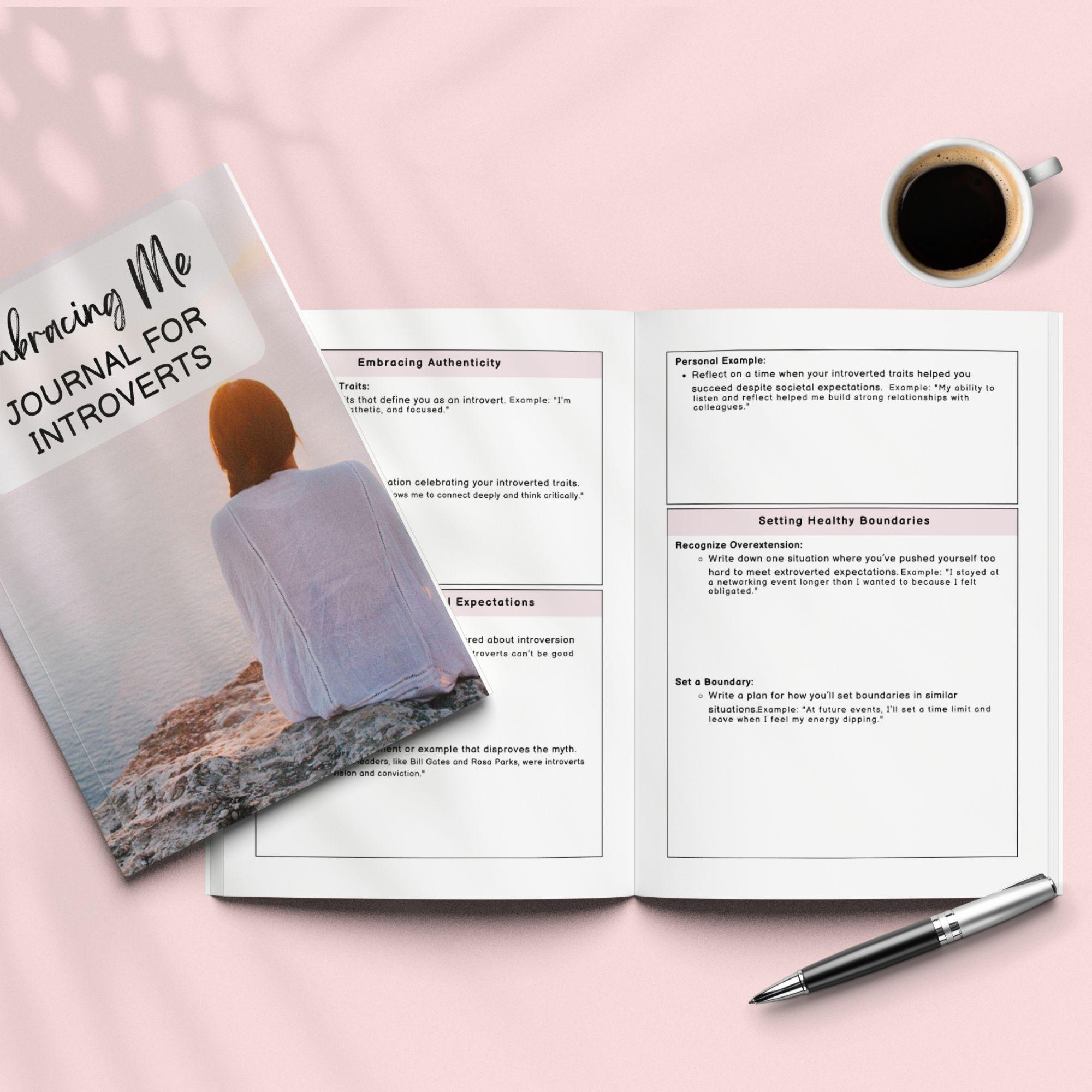 Printable Introvert Journal With Free Printable Introvert Survival Kit ...