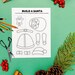 Fun Printable Christmas Activity - Build Your Own Santa, Snowman ...