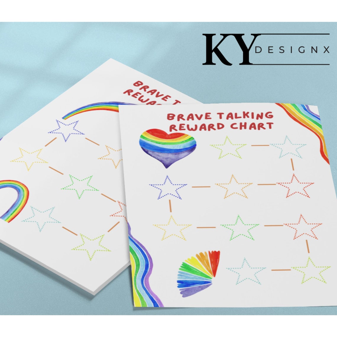 Printable Brave Ralking REWARD Chart for Children With Selective Mutism ...