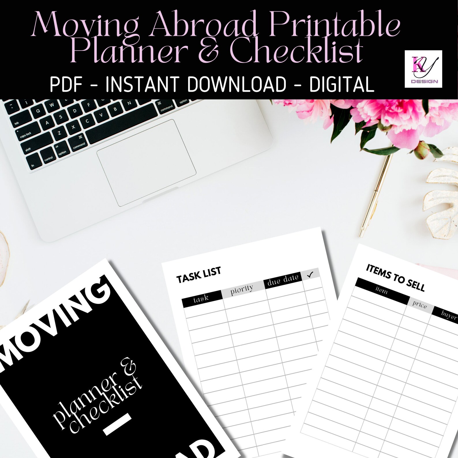 Printable Moving Checklist | Moving Abroad Checklist | Moving Abroad ...