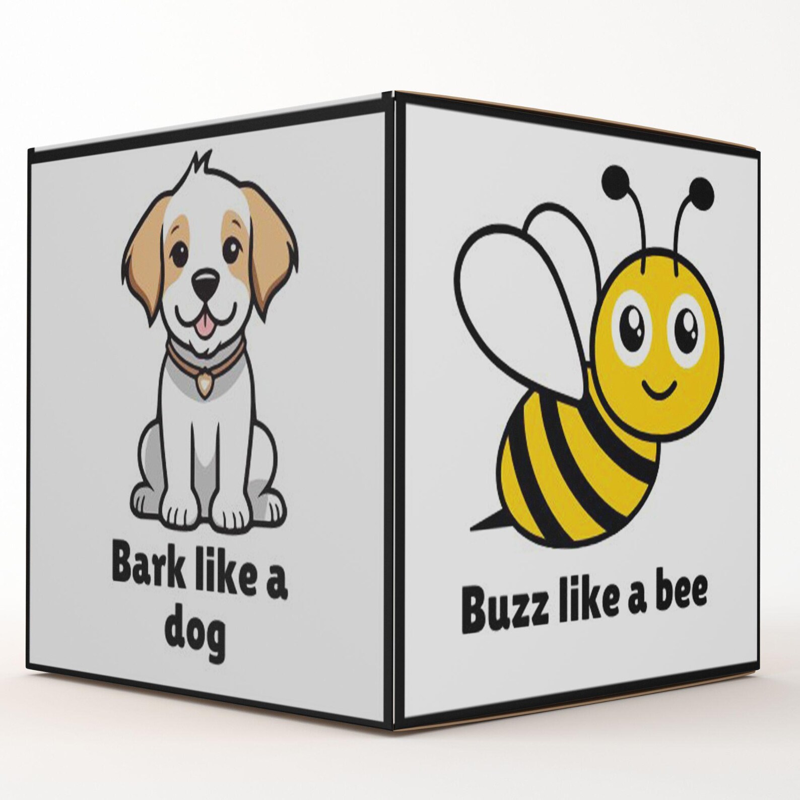 Printable Make Silly Sounds Dice, Animal Sounds for Kids, Fun Vocal ...