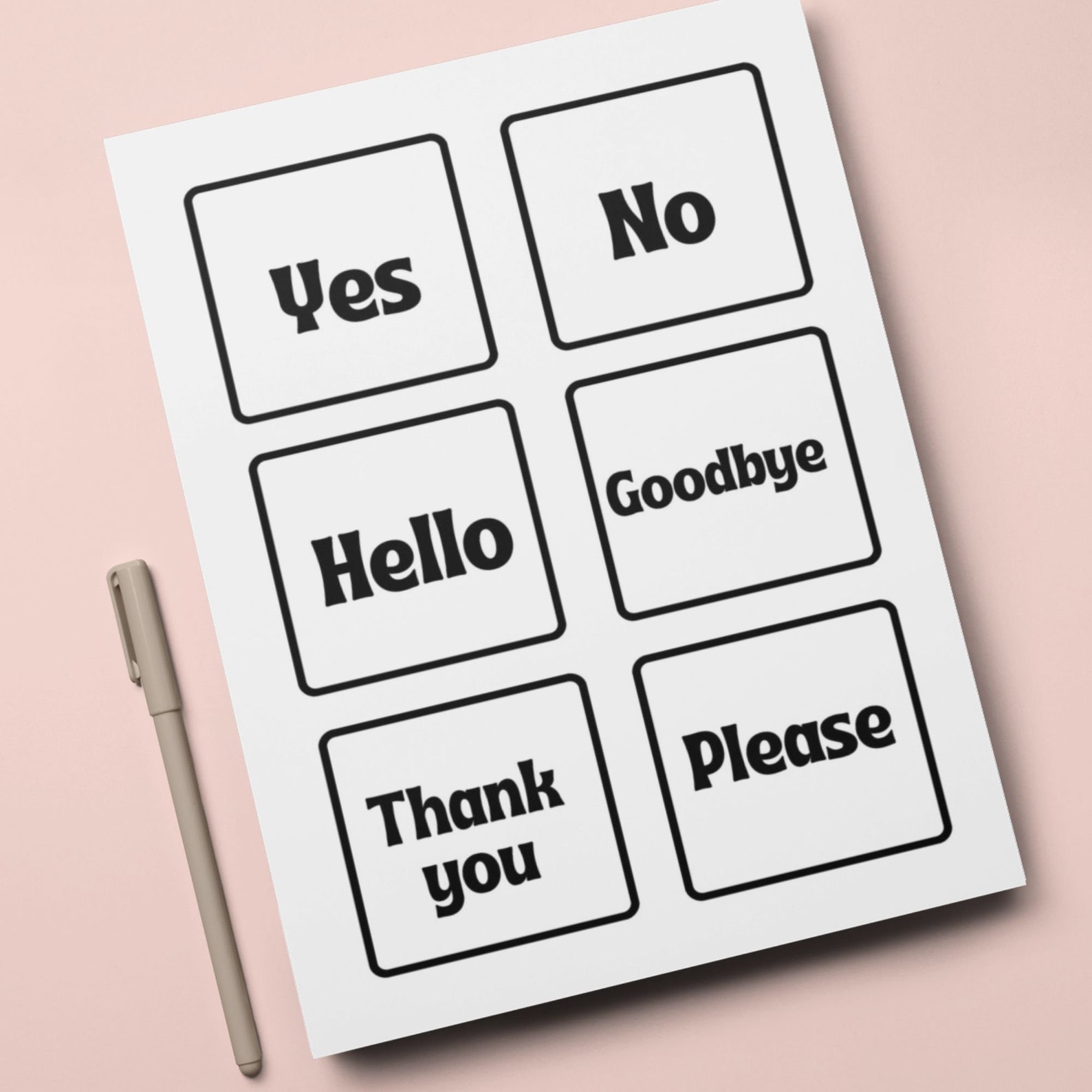 Printable Communication Cards for Selective Mutism, Anxiety, Autism ...
