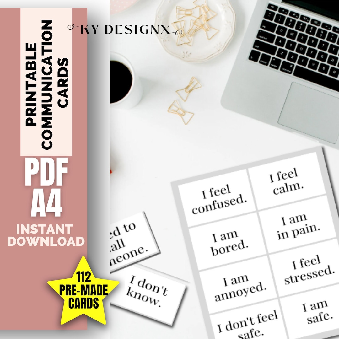 Tarjetas de comunicación para imprimir, no verbal, autismo ...