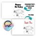 22 Printable and Editable Color in Axolotl Greeting Cards - Etsy