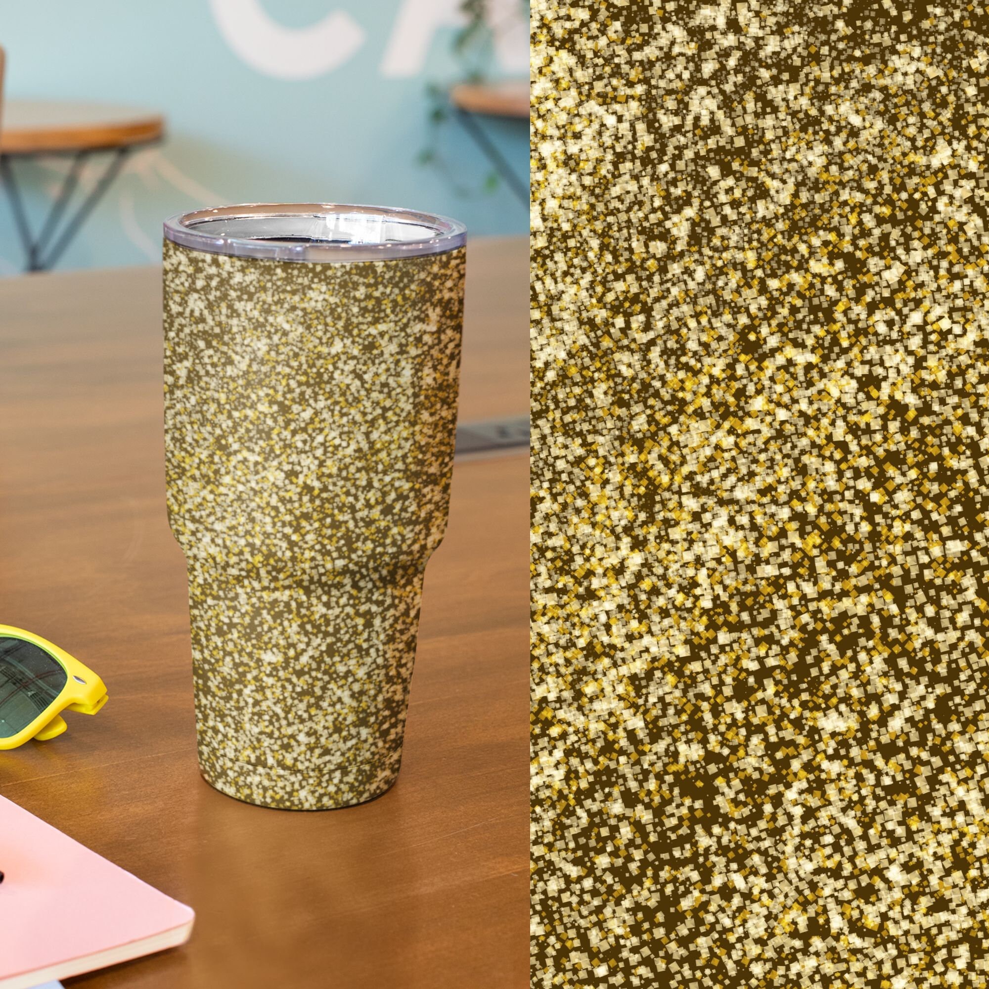 50 GOLD Glitter Metallic Foil Digital Paper 12in X 12in - Etsy