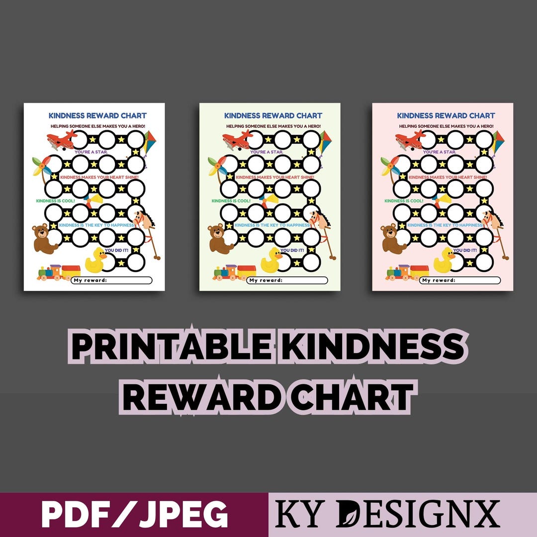 Printable Kindness Certificate for Kids - Teaching Social Skills Reward ...