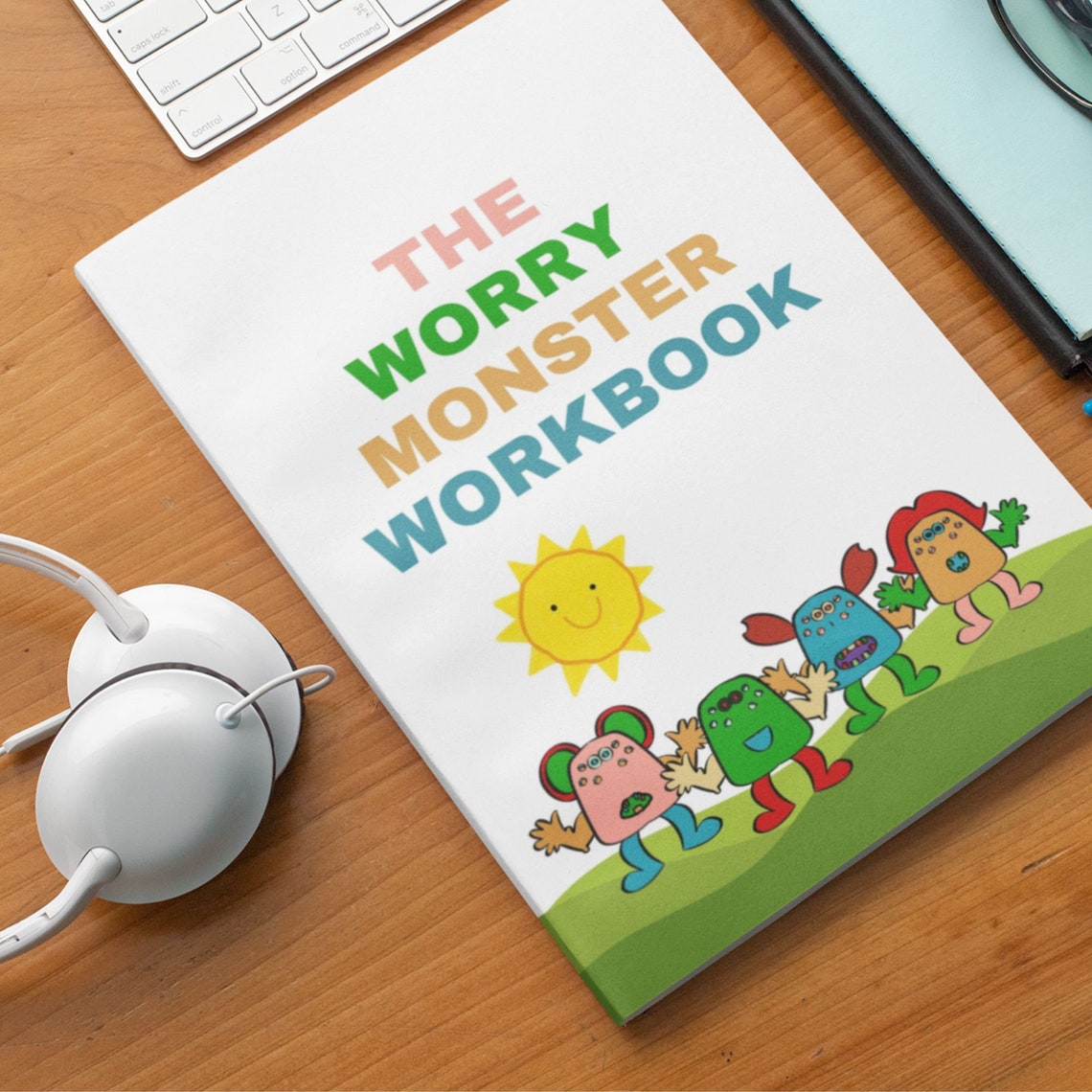 Printable Worry Monster Workbook -monster Coloring Sheets - Worry ...
