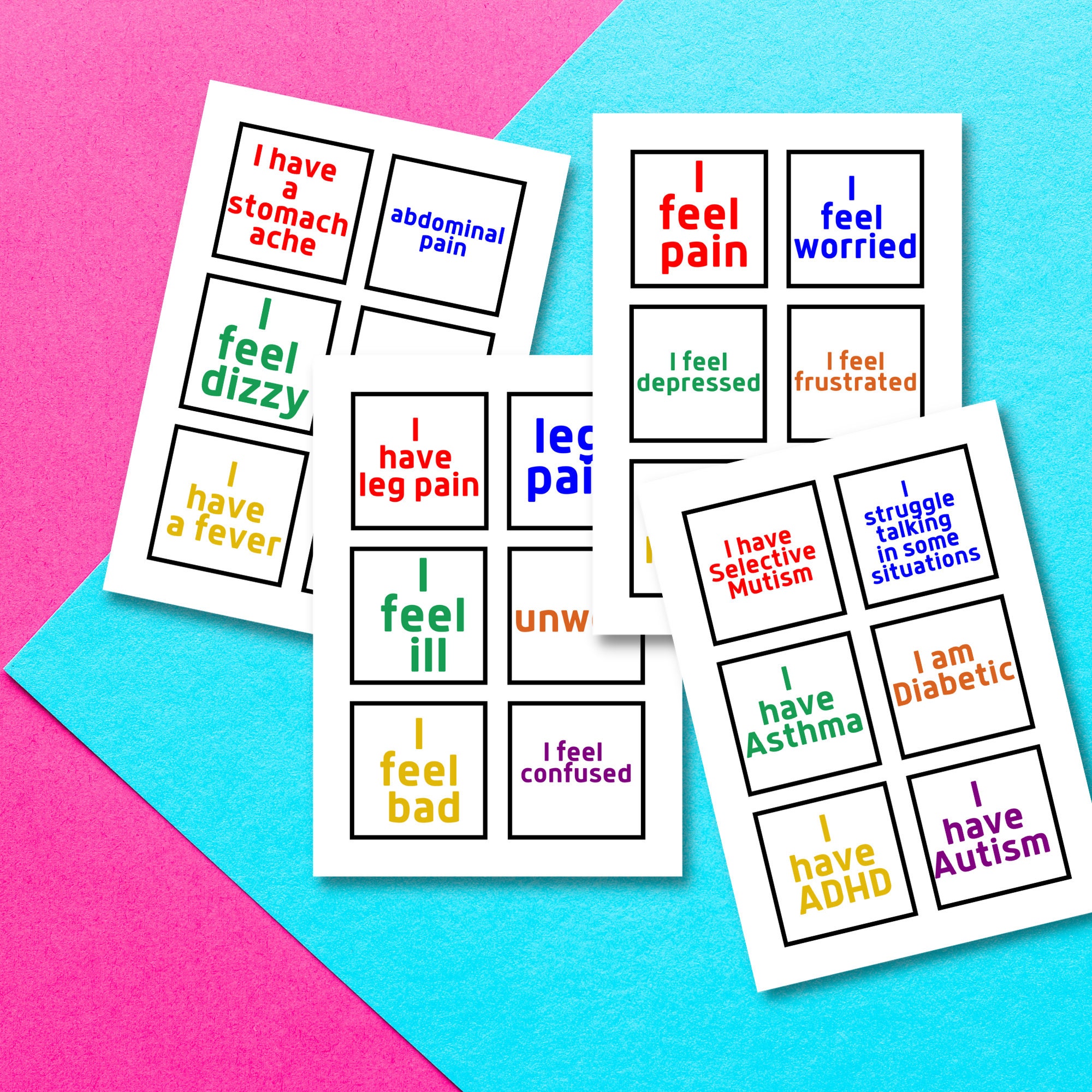 Printable Communication Cards - Printable Word Searches