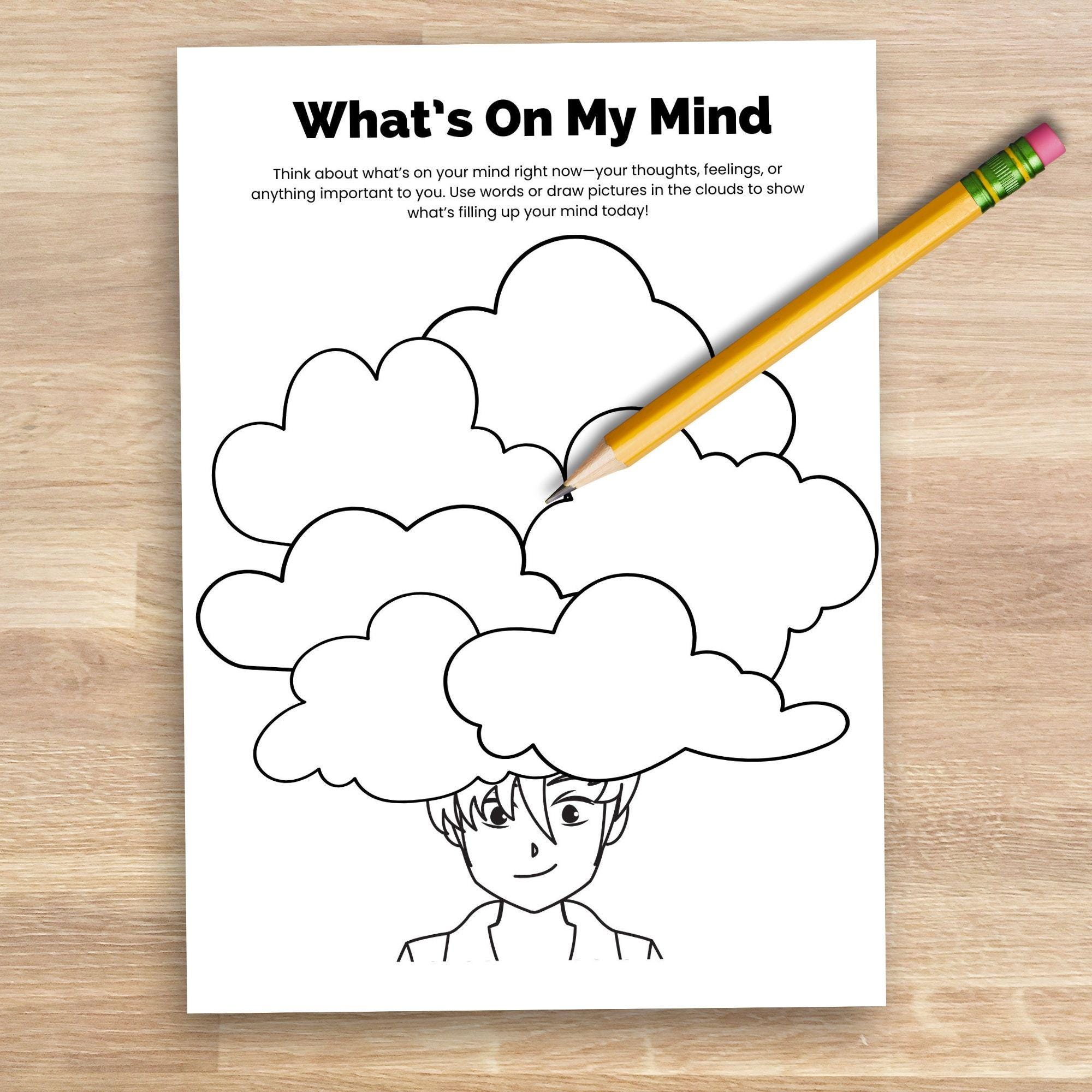 Emotional Support Worksheet, Stress Management , Anger Management ...