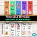 Editable Axolotl Printable Bookmarks, KIDS Printable Bookmarks, Kawaii ...