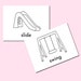 Printable Park Flashcards, Things at the Park, Park Coloring Sheets ...