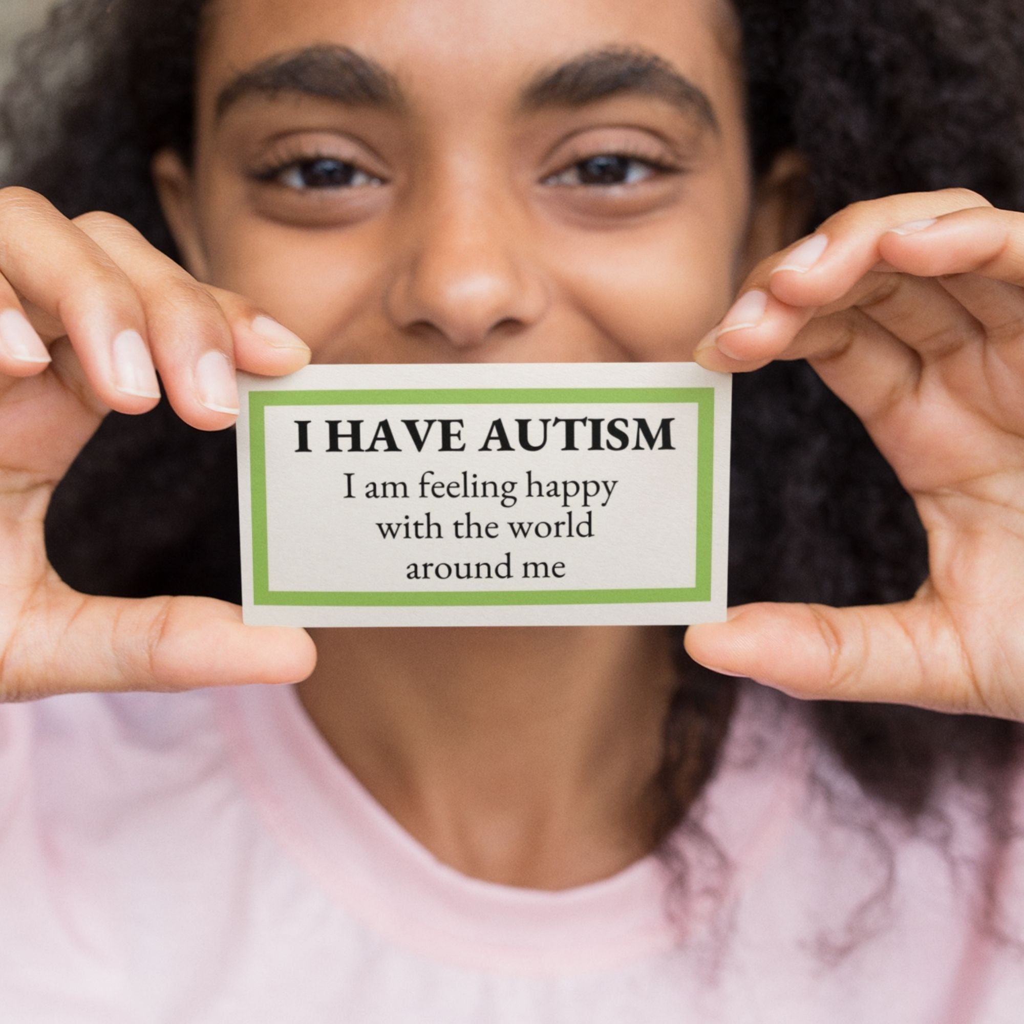 Printable Autism Awareness Cards - I Have Autism, Autism Medical ID ...