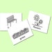 Printable Park Flashcards, Things at the Park, Park Coloring Sheets ...