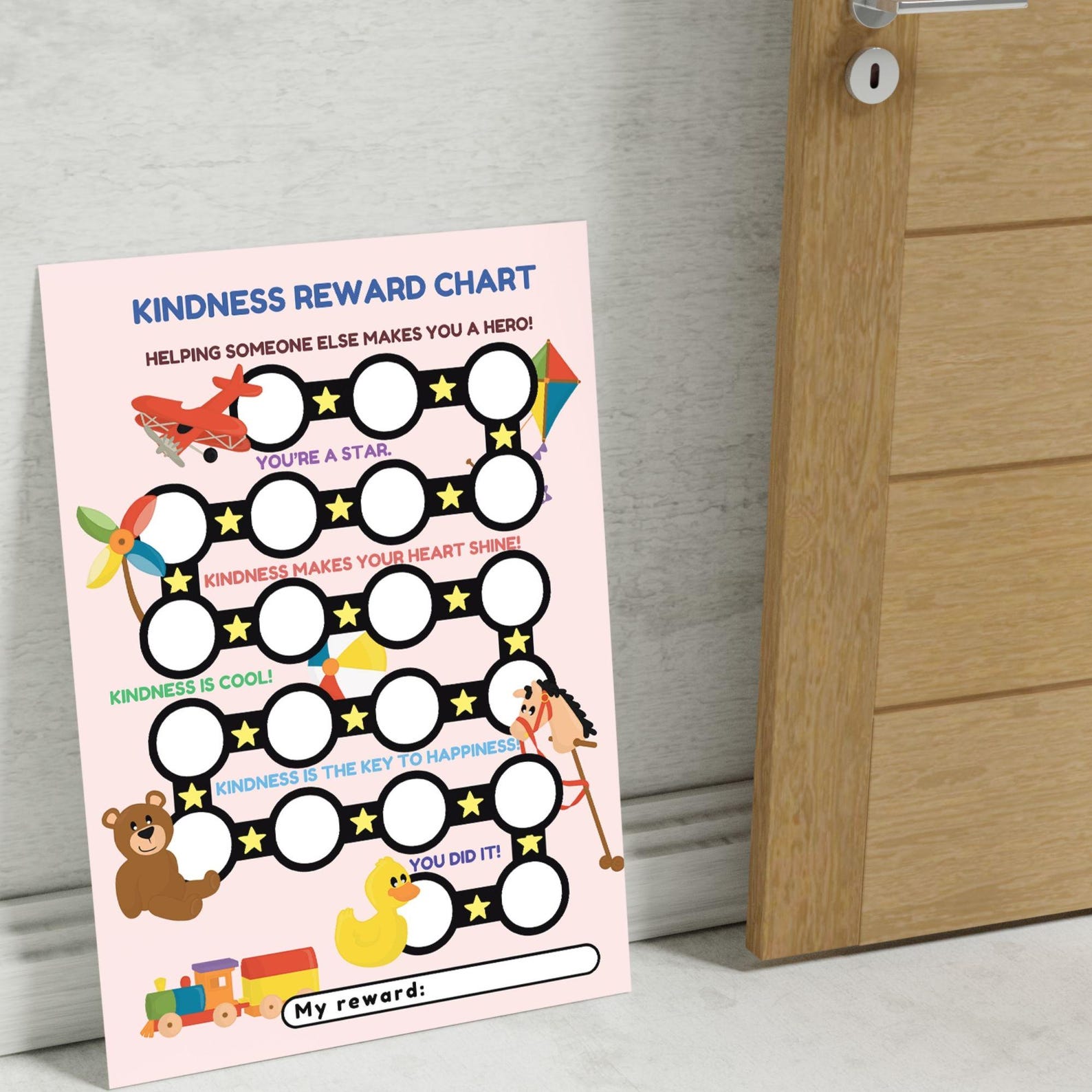 Printable Kindness Certificate for Kids - Teaching Social Skills Reward ...