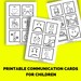 Printable Communication Cards for Children - Selective Mutisum ...