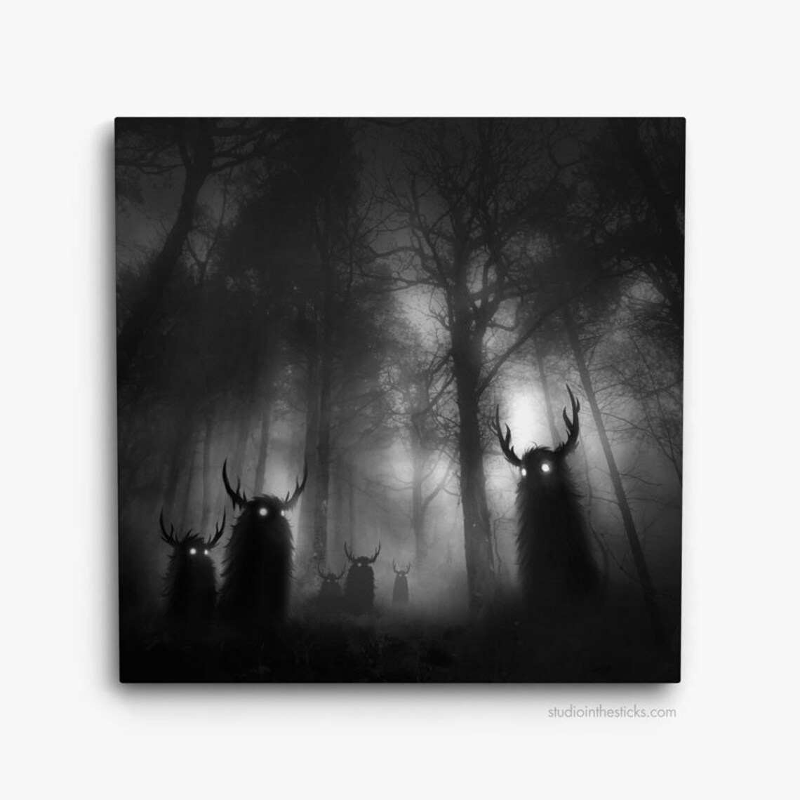 Simon Woodland Monster Print - Etsy