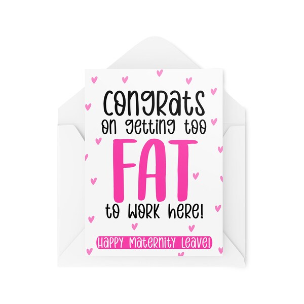 Funny Maternity Leave Cards - Etsy
