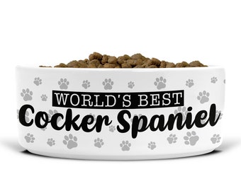 Spaniel Water Bowl - Etsy UK