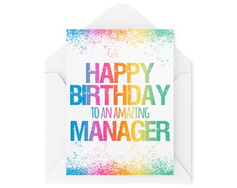 Funny Birthday Card Manager - Etsy