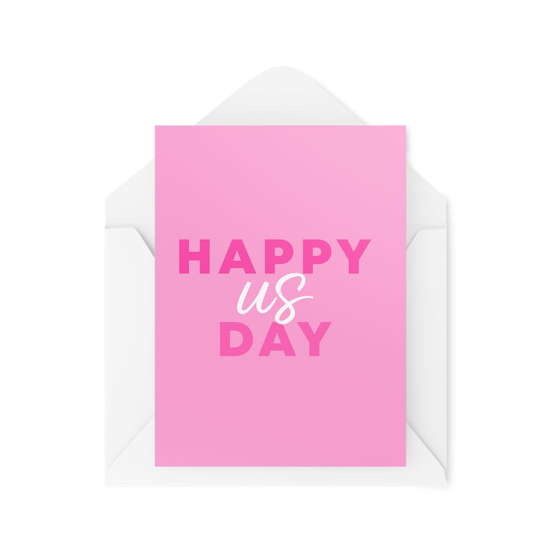 Anniversary Cards Happy Us Day Cards for Partner Happy - Etsy