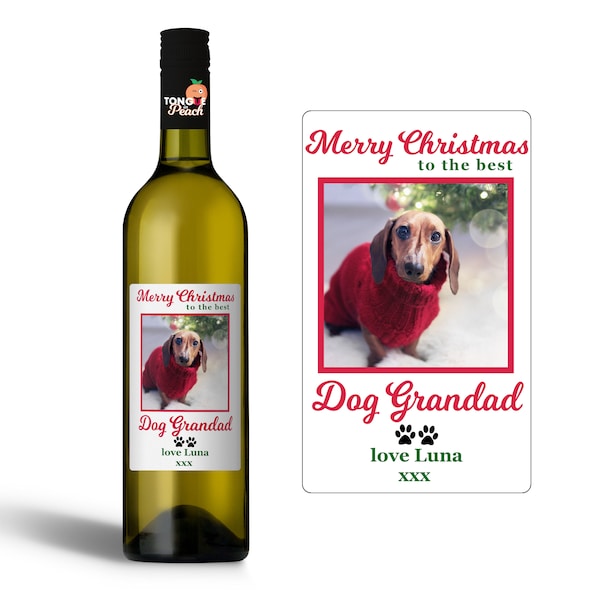 Photo Dog Label - Etsy