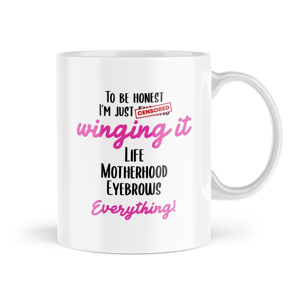 Just Wing It Mug - Etsy