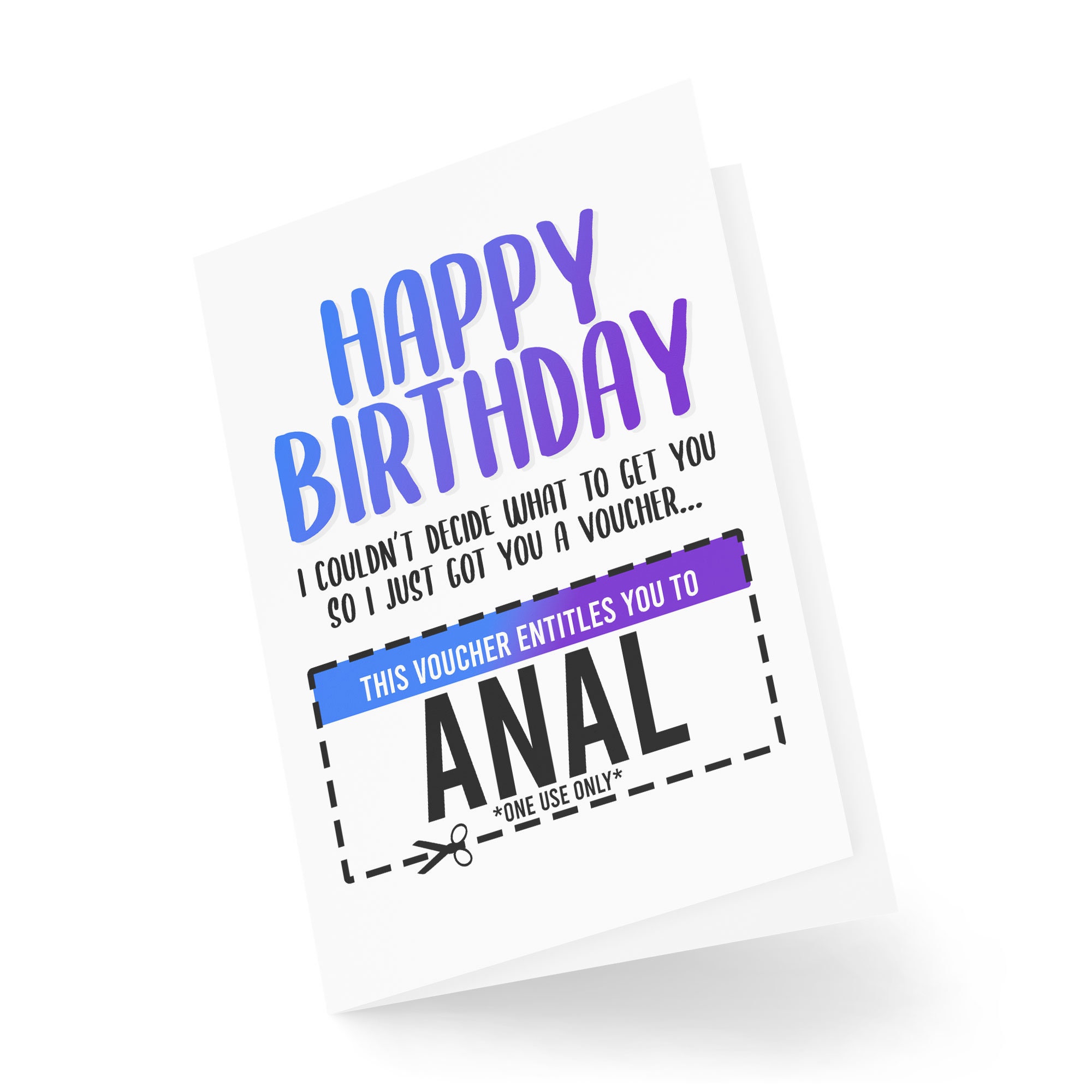 Funny Rude Birthday Cards Novelty Humour Greetings Card Joke - Etsy UK