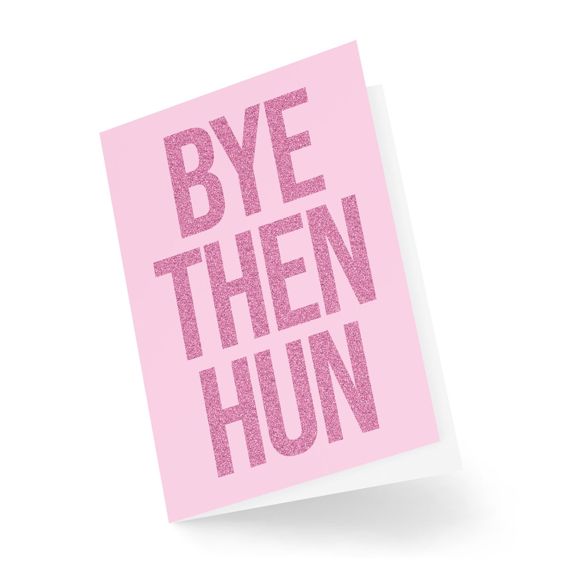Funny Leaving Cards Bye Then Hun Card for Him Her - Etsy