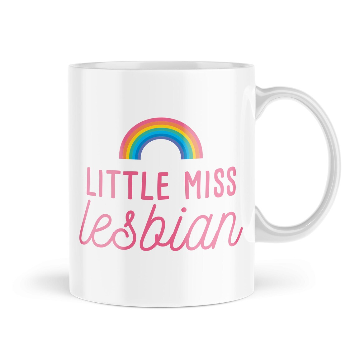 Funny LGBT Mugs Little Miss Lesbian Mug For Her LGBTQ | Etsy