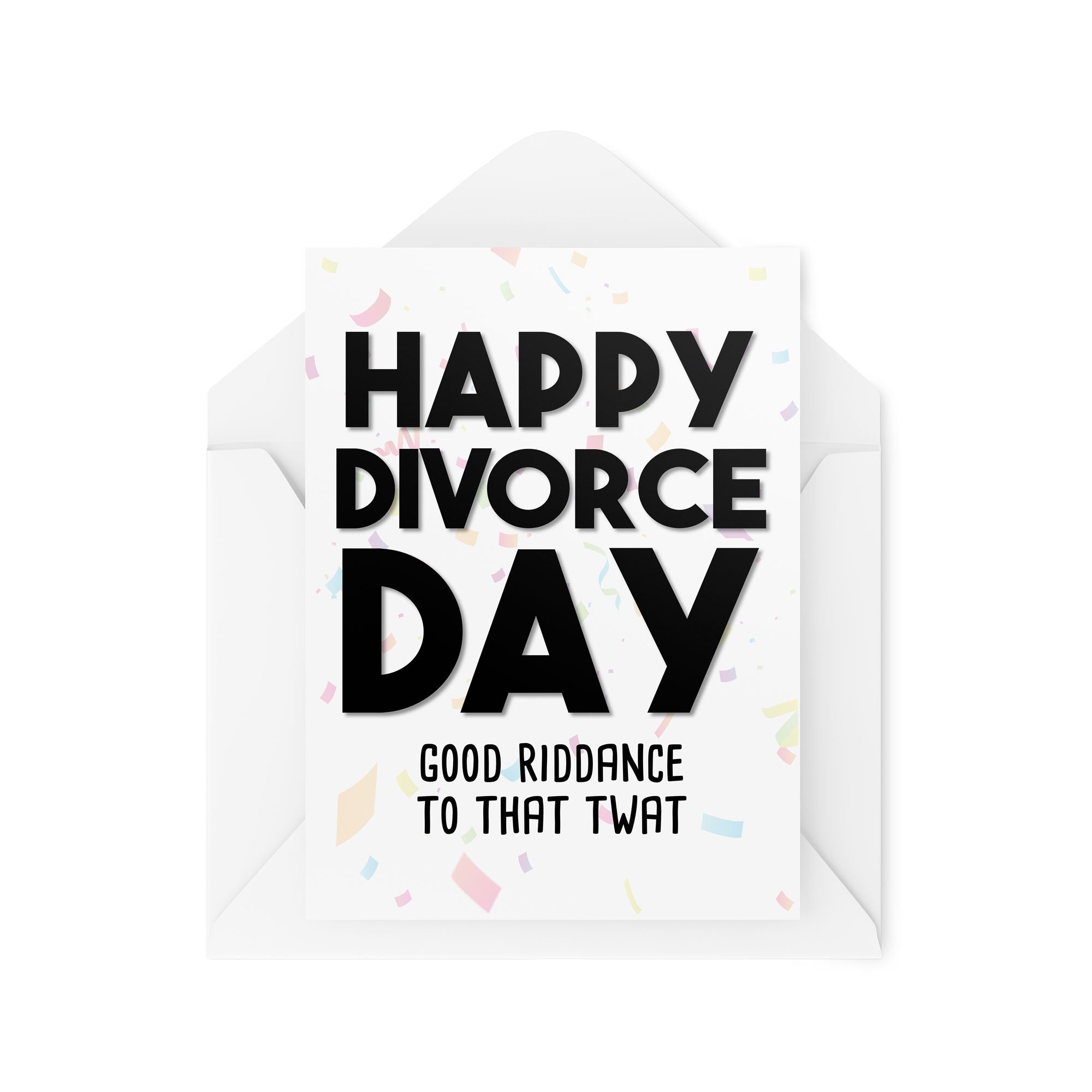 Funny Divorce Day Cards Happy Divorce Day Good Riddance to - Etsy UK