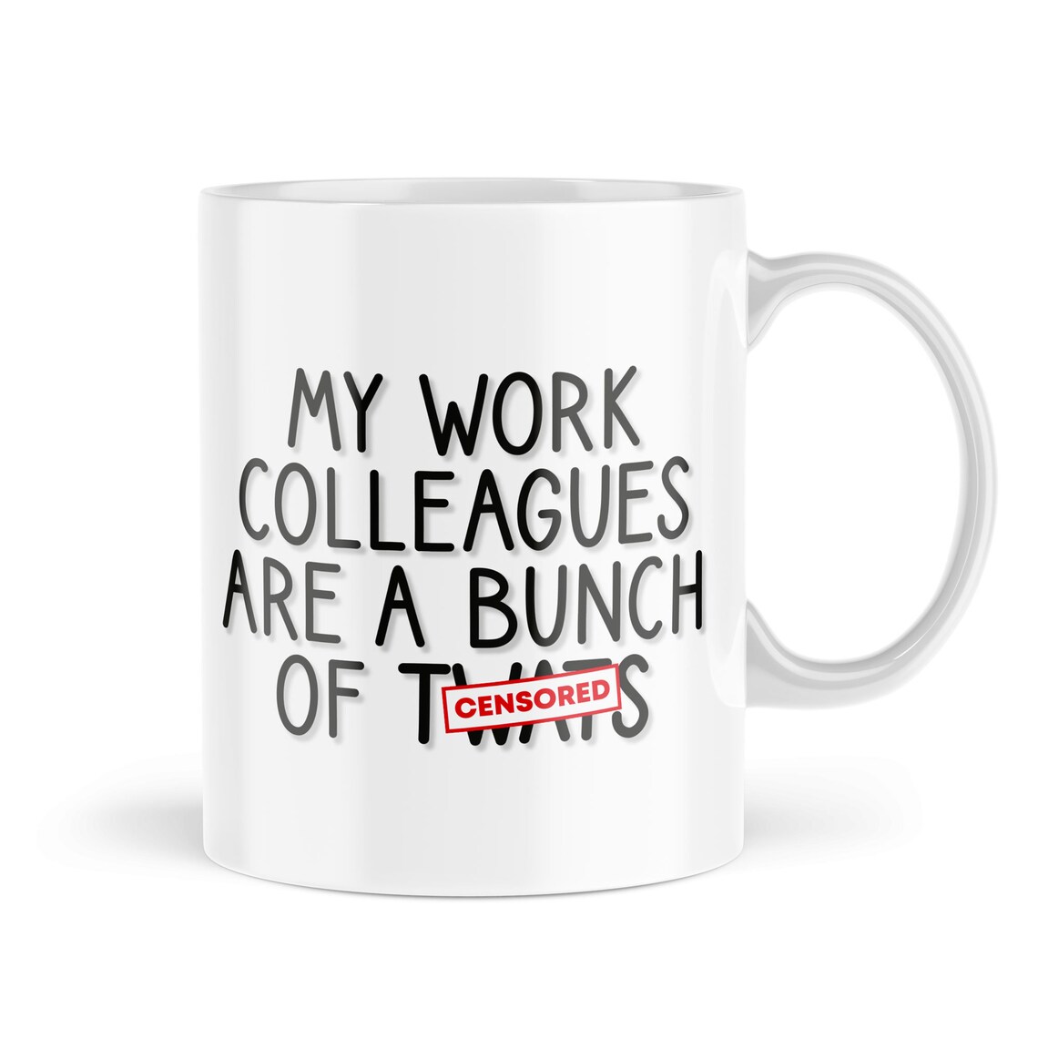Funny Leaving Work Mug My Work Colleagues Are a Bunch of - Etsy