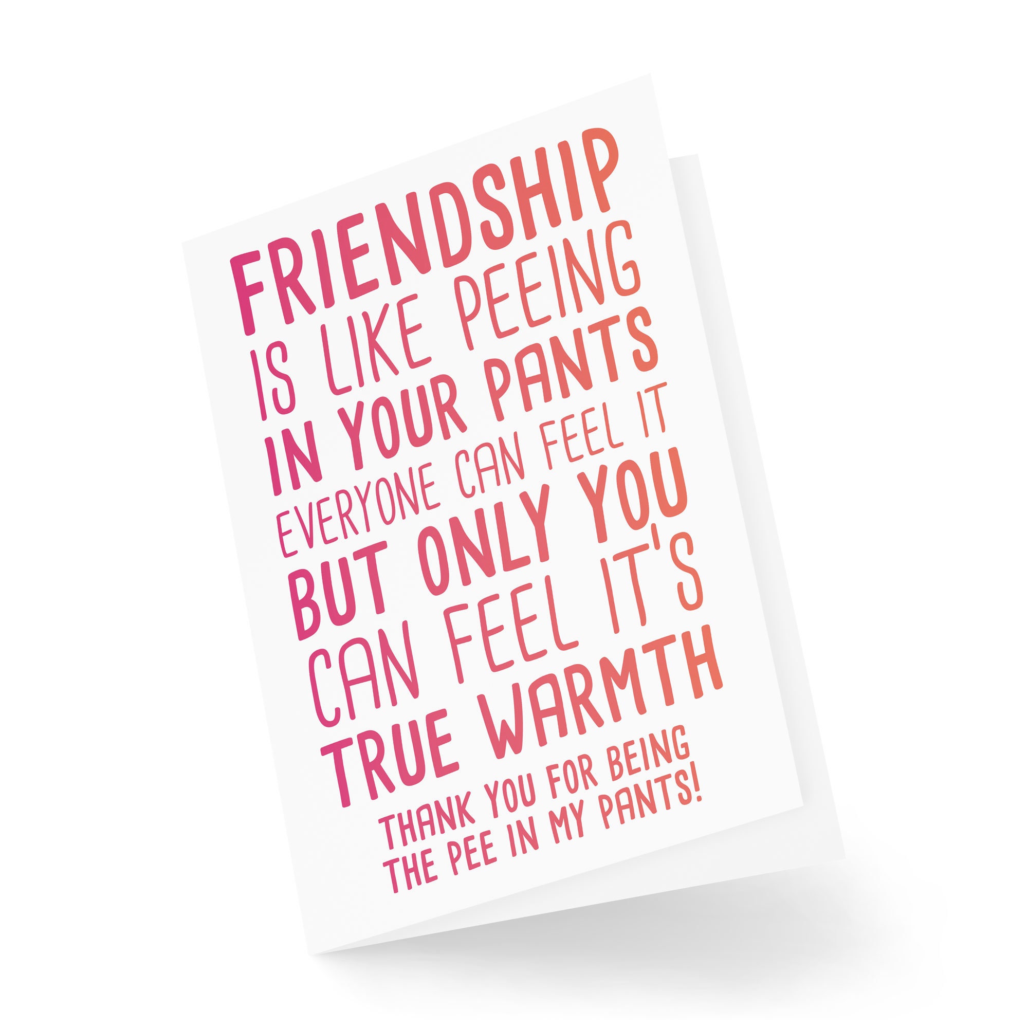 Funny Best Friend Cards Bestie Card Friendship is Like - Etsy UK