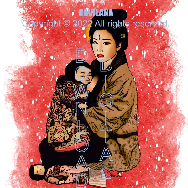 Asian Inspired Artwork - Etsy