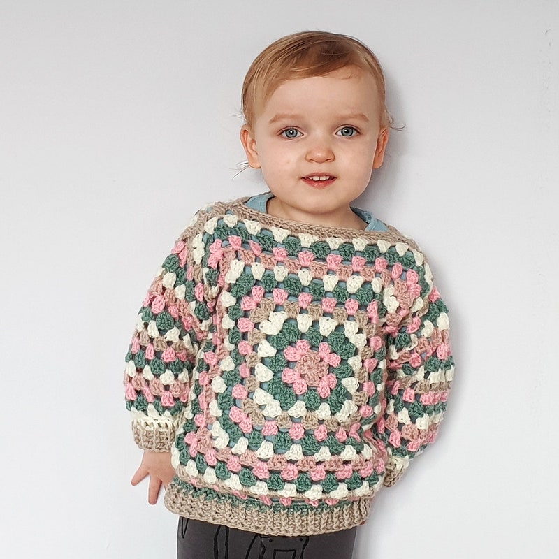 Granny Square Sweater - Etsy