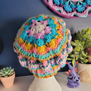 CROCHET PATTERN PDF, Free Spirit Peaked Cap, Crochet Hat Pattern ...