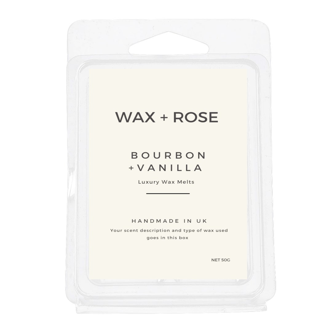 6 Segment Clamshell Packaging Label Template, Printable PDF JPG PNG - Etsy