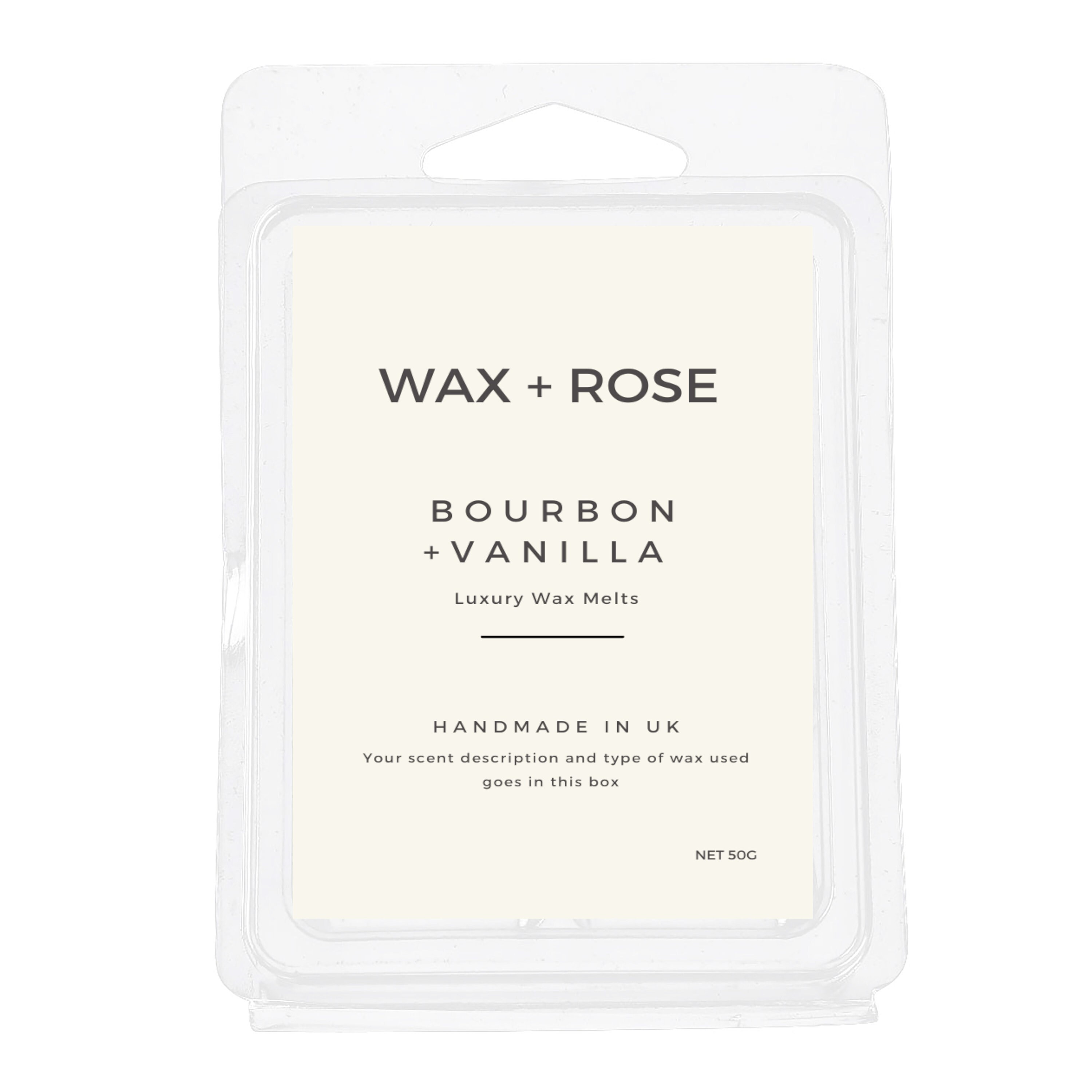 6 Segment Clamshell Packaging Label Template, Printable PDF JPG PNG - Etsy