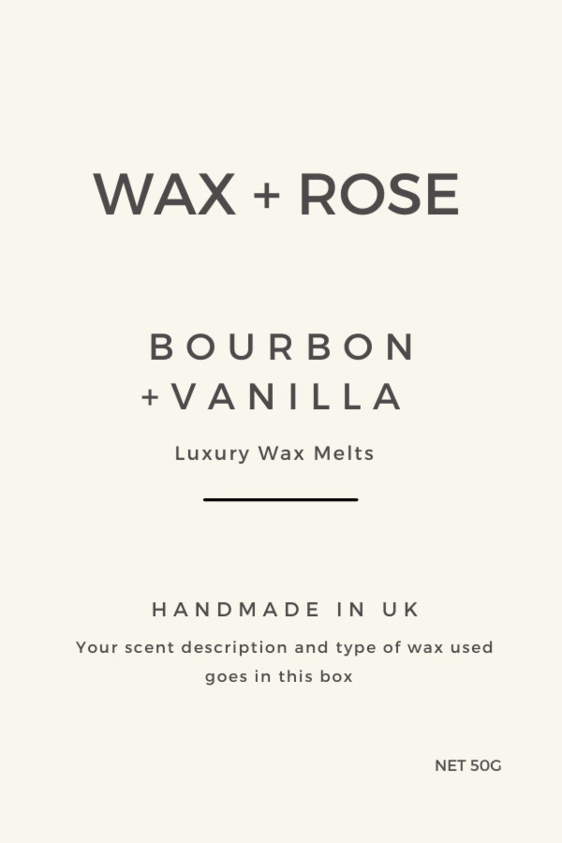 6 Segment Clamshell Packaging Label Template, Printable PDF JPG PNG - Etsy