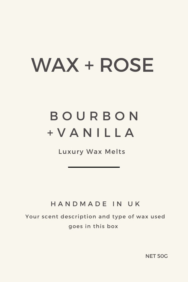 6 Segment Clamshell Packaging Label Template, Printable PDF JPG PNG - Etsy