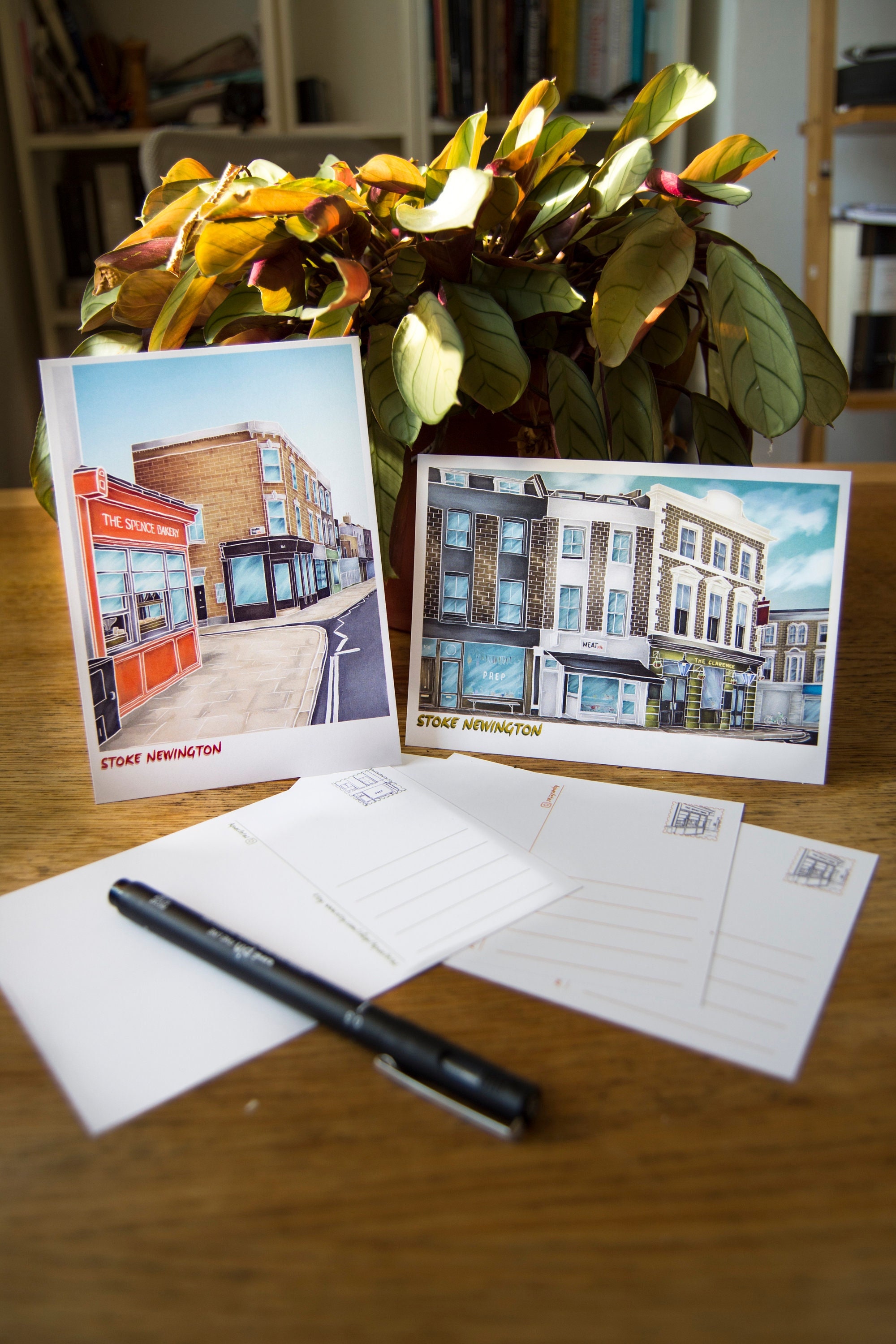 Stoke Newington Postcards, London - Spence Bakery / Red Lion / Prep ...