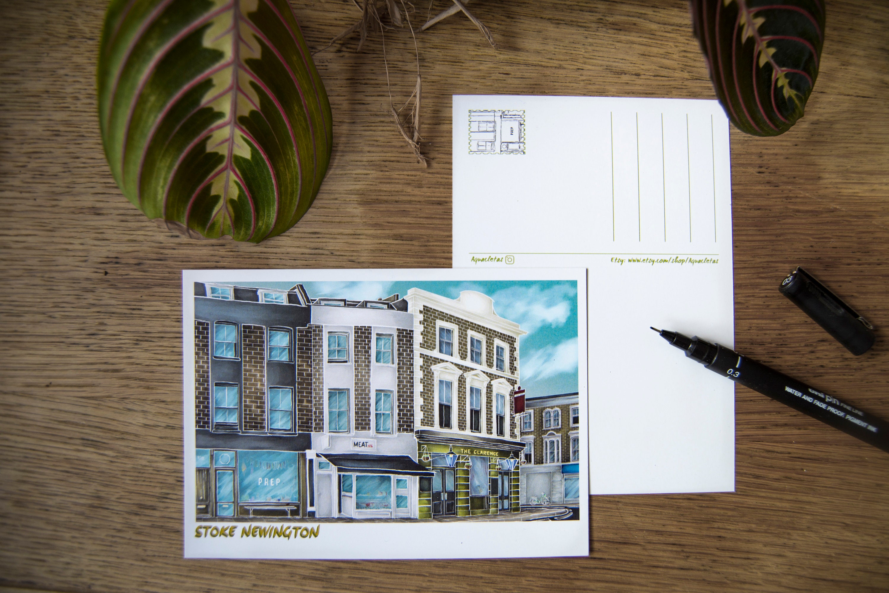 Stoke Newington Postcards, London - Spence Bakery / Red Lion / Prep ...