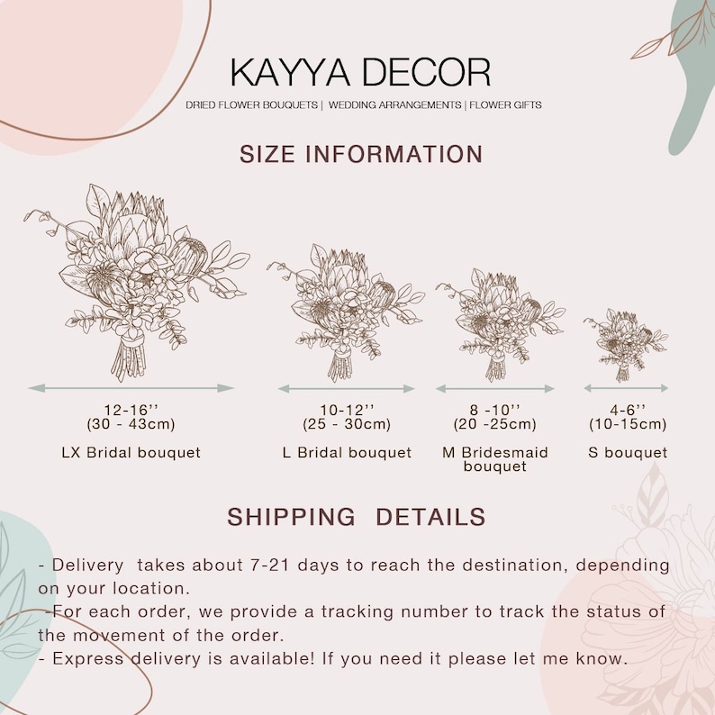 Dreamy Boho Dried Flower Bridal Bouquet With Feathers - Unique Dry ...