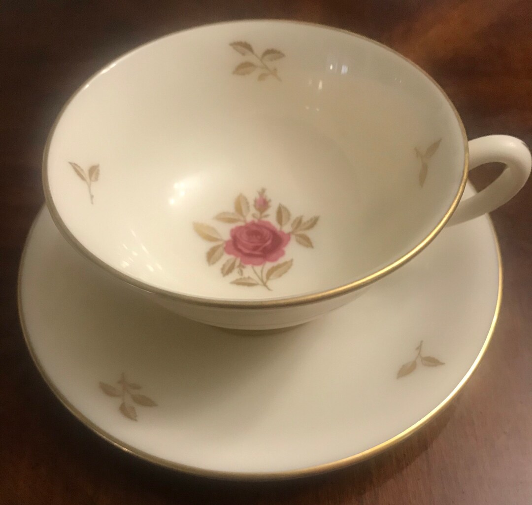 Lenox Rhodora Cup and Saucer Set - Etsy