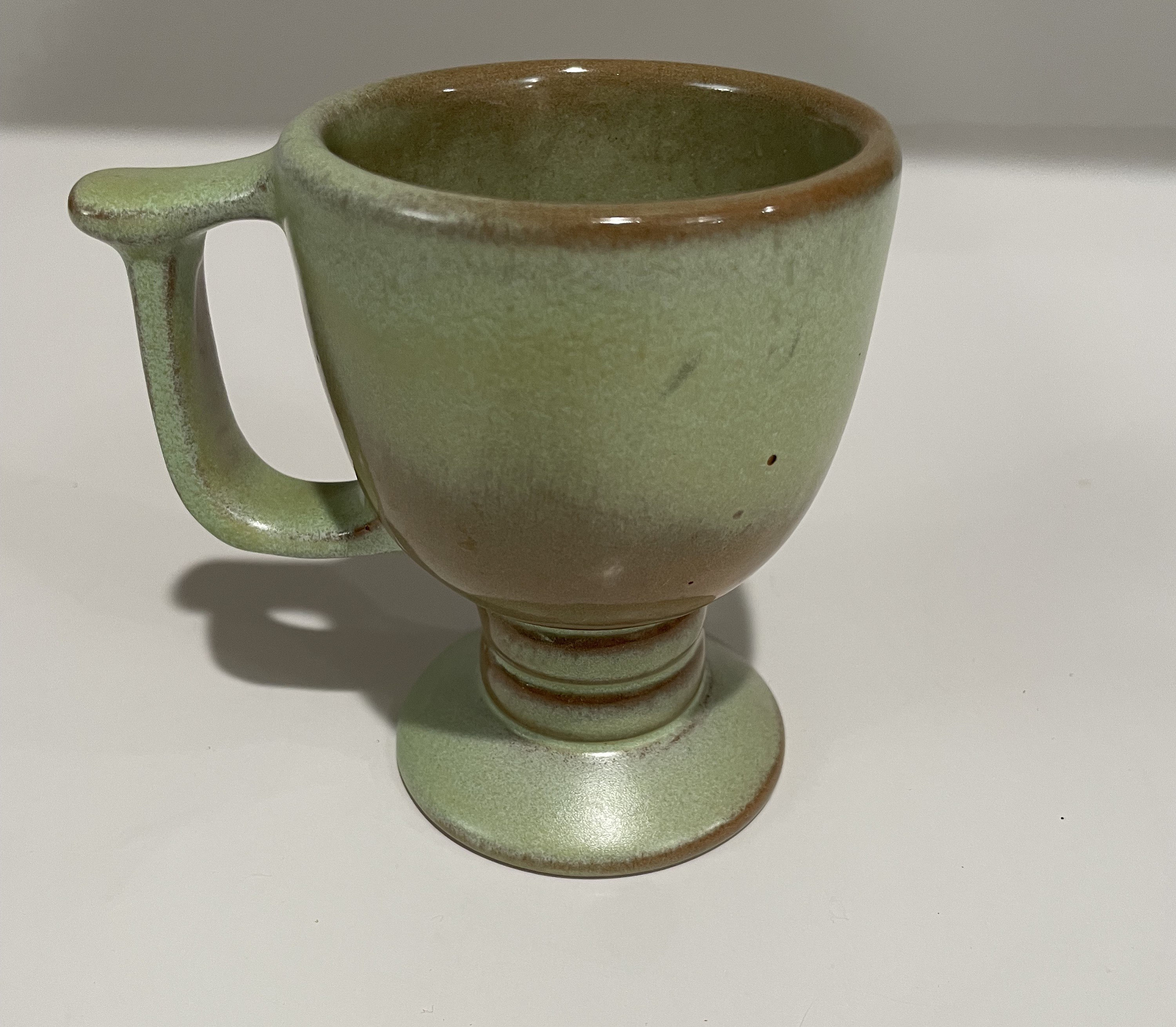 Frankoma Plainsman Green C13 Mug - Etsy