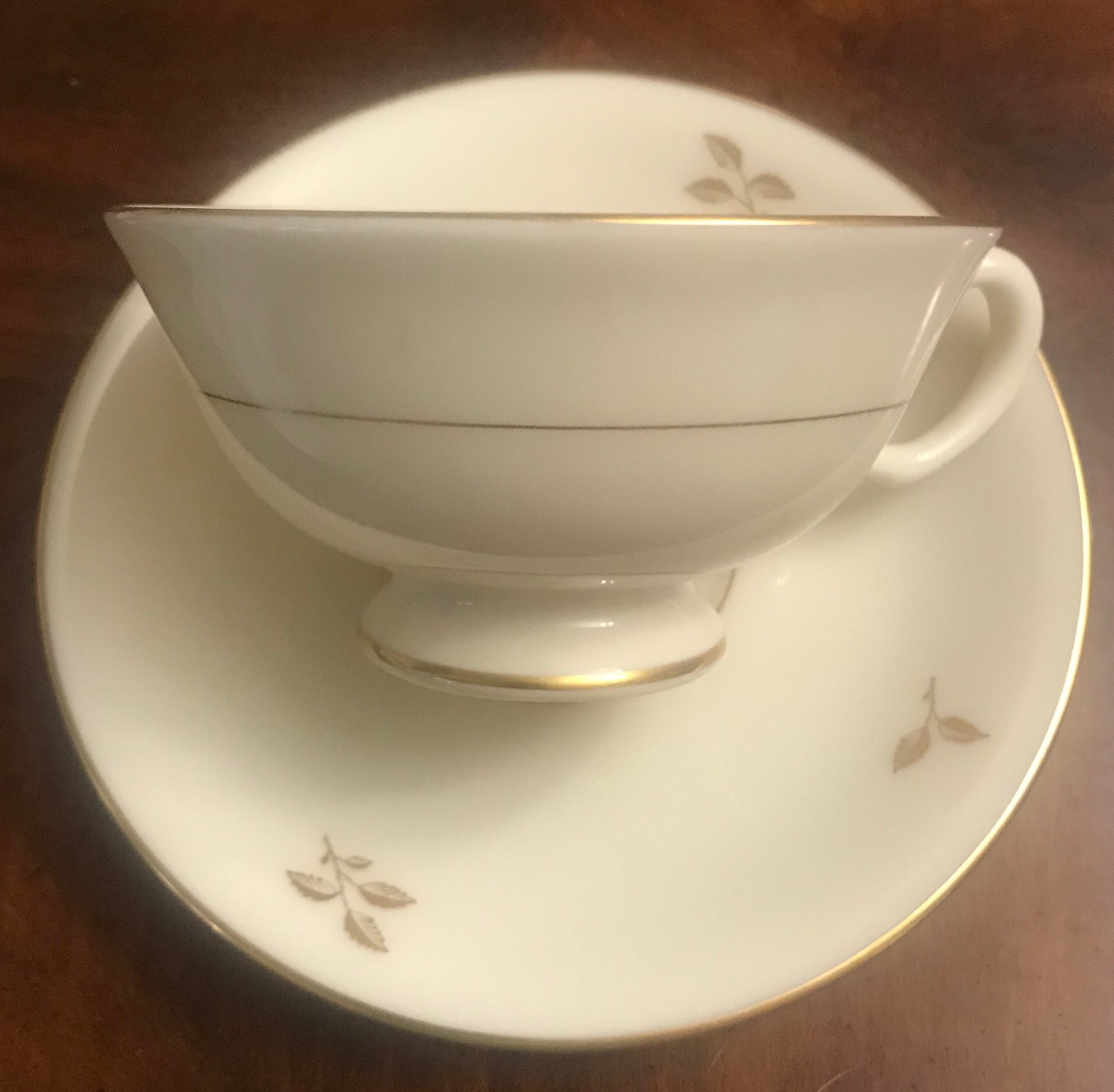 Lenox Rhodora Cup and Saucer Set - Etsy